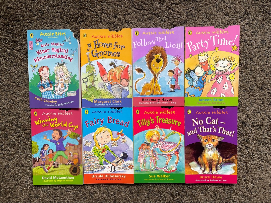 Aussie Nibbles series x8 books, Hobbies & Toys, Books & Magazines ...