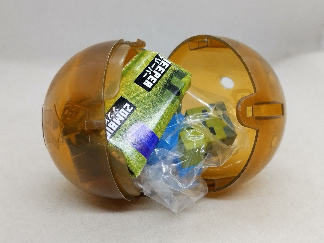 Bandai - Minecraft - narabundesu Gashapon - Zombie, Hobbies & Toys ...