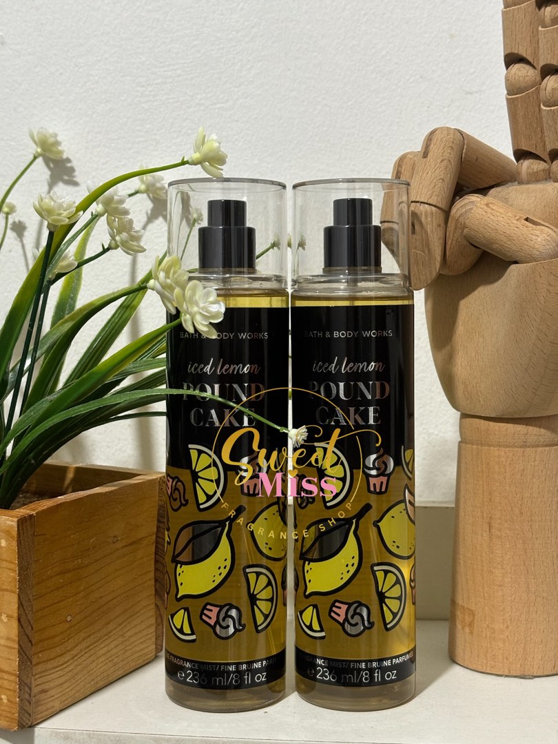 Bath & Body Works Iced Lemon Pound Cake Fragrance Misr, Beauty ...