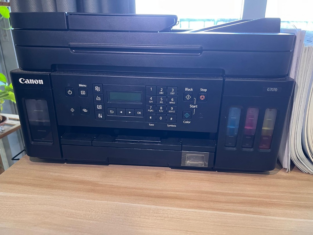 BEST SOHO PRINTER Canon PIXMA G7070 Refillable Ink Tank All-In-One ...