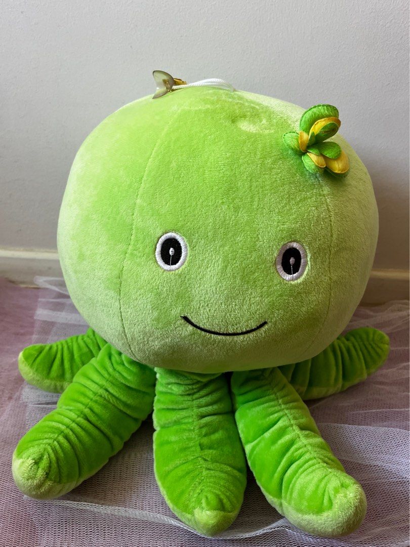 Big Octopus Soft Toy, Hobbies & Toys, Toys & Games on Carousell