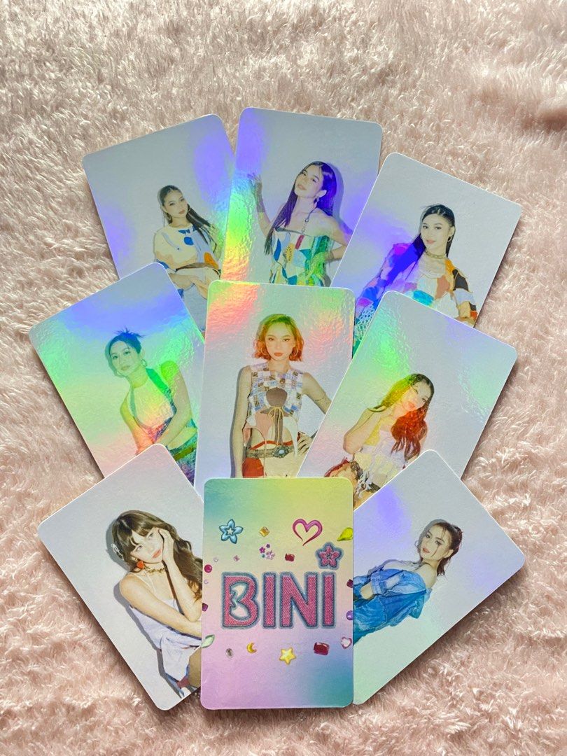 BINI Photocards, Hobbies & Toys, Memorabilia & Collectibles, Fan ...