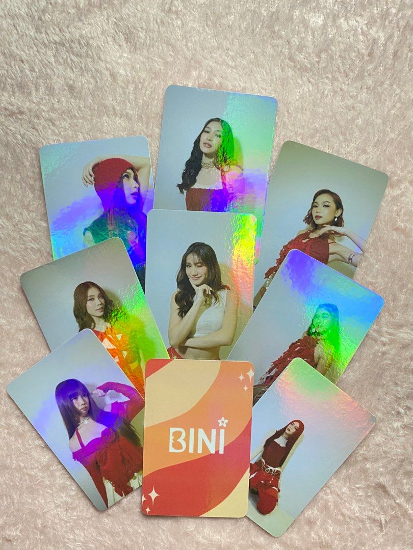 BINI Photocards, Hobbies & Toys, Memorabilia & Collectibles, Fan ...