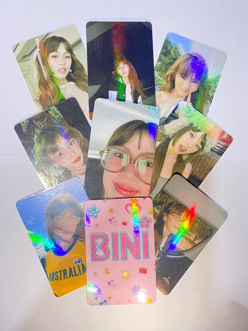 BINI Photocards, Hobbies & Toys, Memorabilia & Collectibles, Fan ...