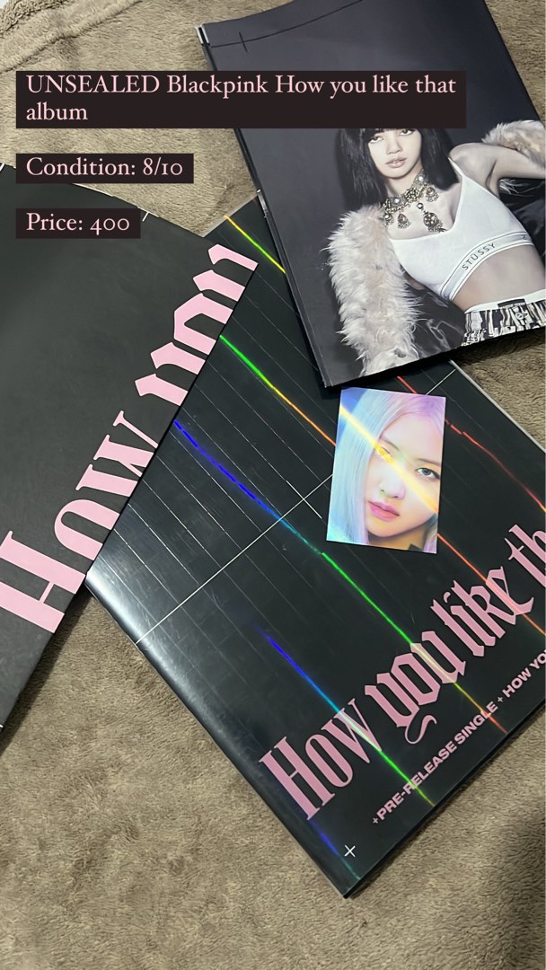 Blackpink How you Like That Album, Hobbies & Toys, Memorabilia ...