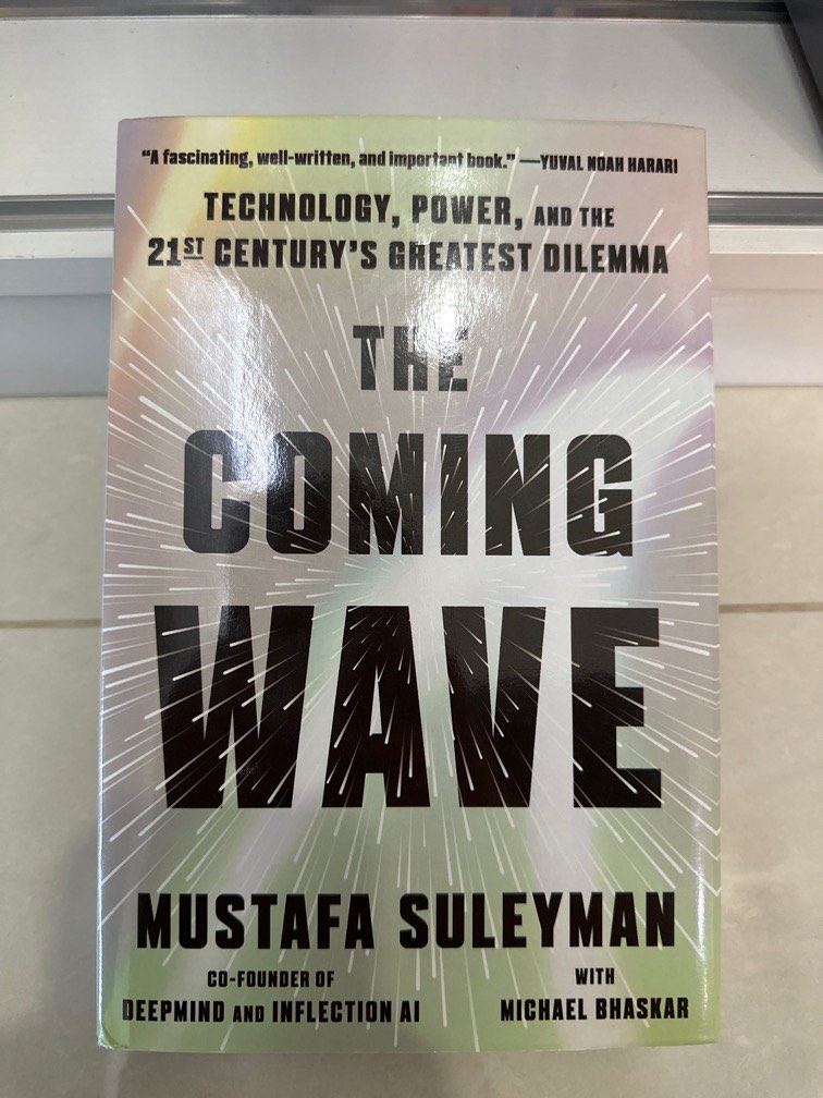 Book - The Coming Wave by Mustafa Suleyman, Hobbies & Toys, Books ...