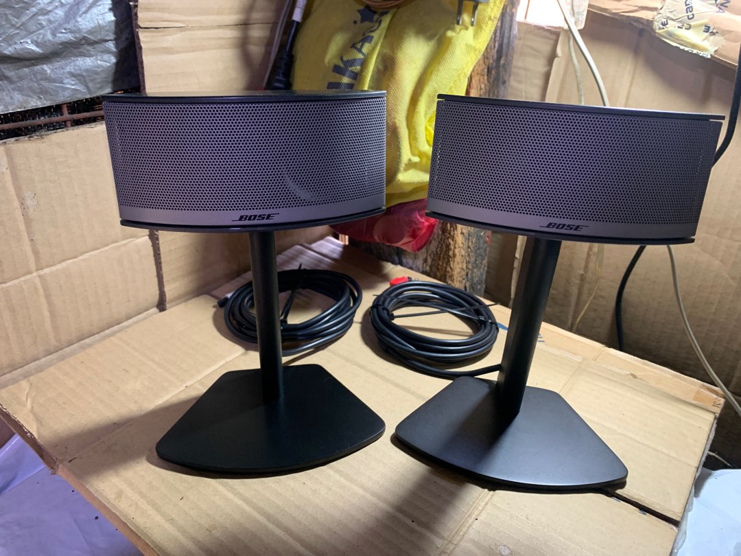 BOSE COMPANION 5 SATELLITE SPEAKERS, Audio, Soundbars, Speakers ...