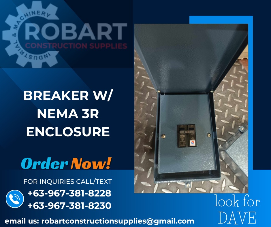 BREAKER W/ NEMA 3R ENCLOSURE, Commercial & Industrial, Construction ...
