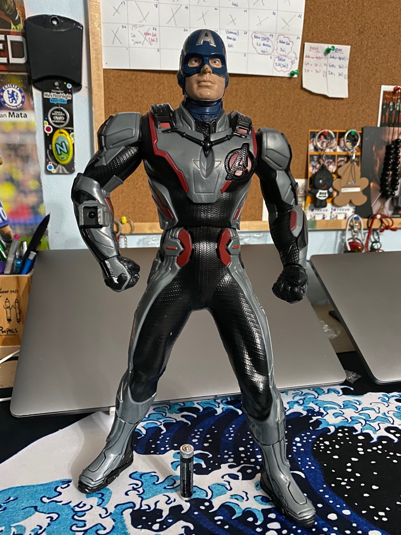 Captain America Avengers 12 Inch Figurine (Marvel x Hasbro), Hobbies ...