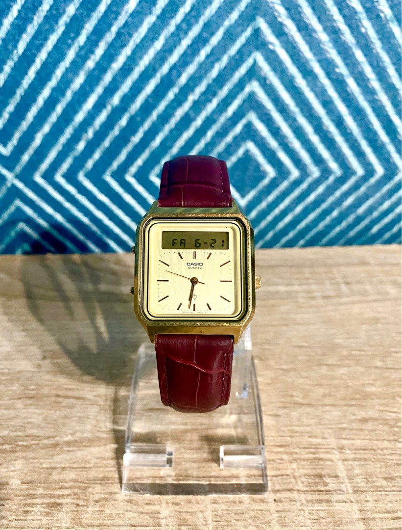 Casio Janus Calculator Watch, Men's Fashion, Watches & Accessories ...