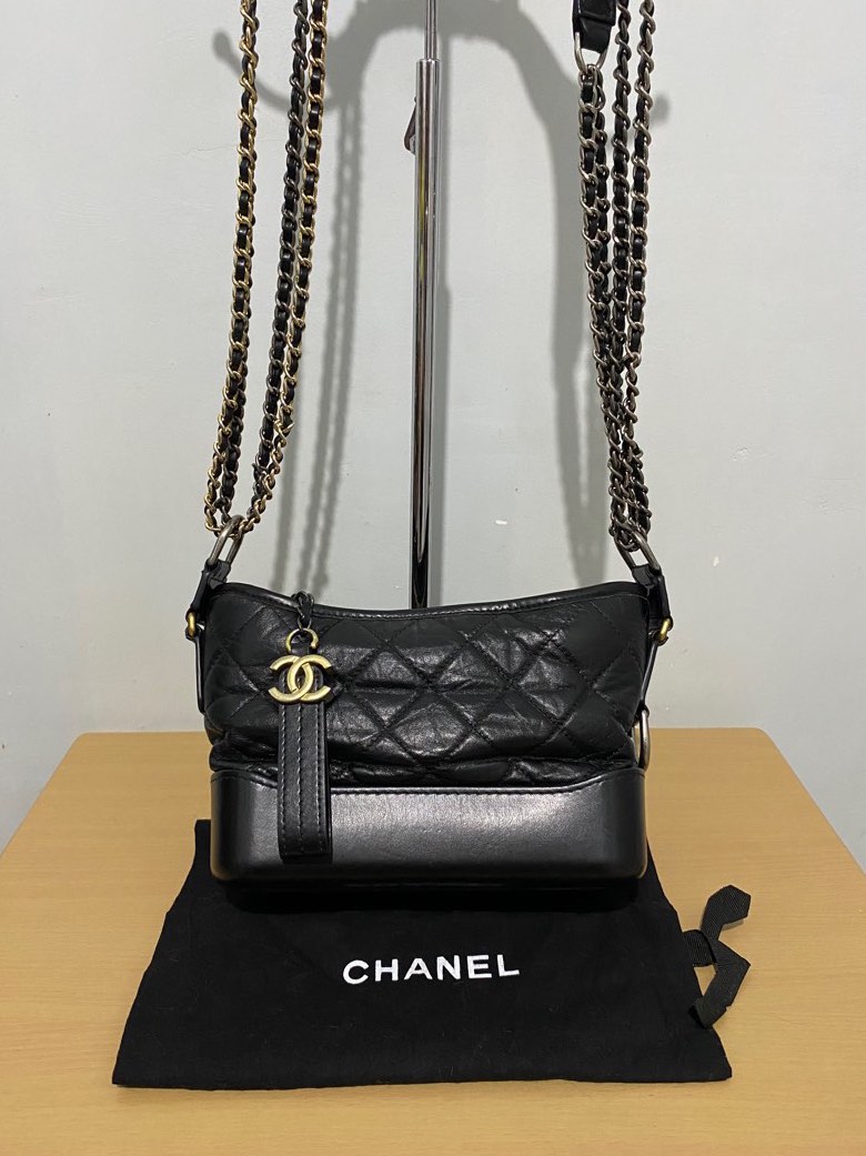 CHANEL Gabrielle Aged Calfskin, Luxury, Bags & Wallets on Carousell