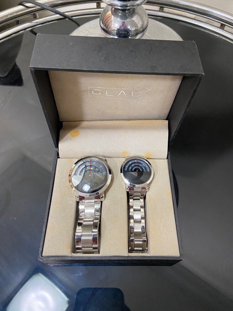 CLAC watch for Him & Her with Box, Women's Fashion, Watches ...