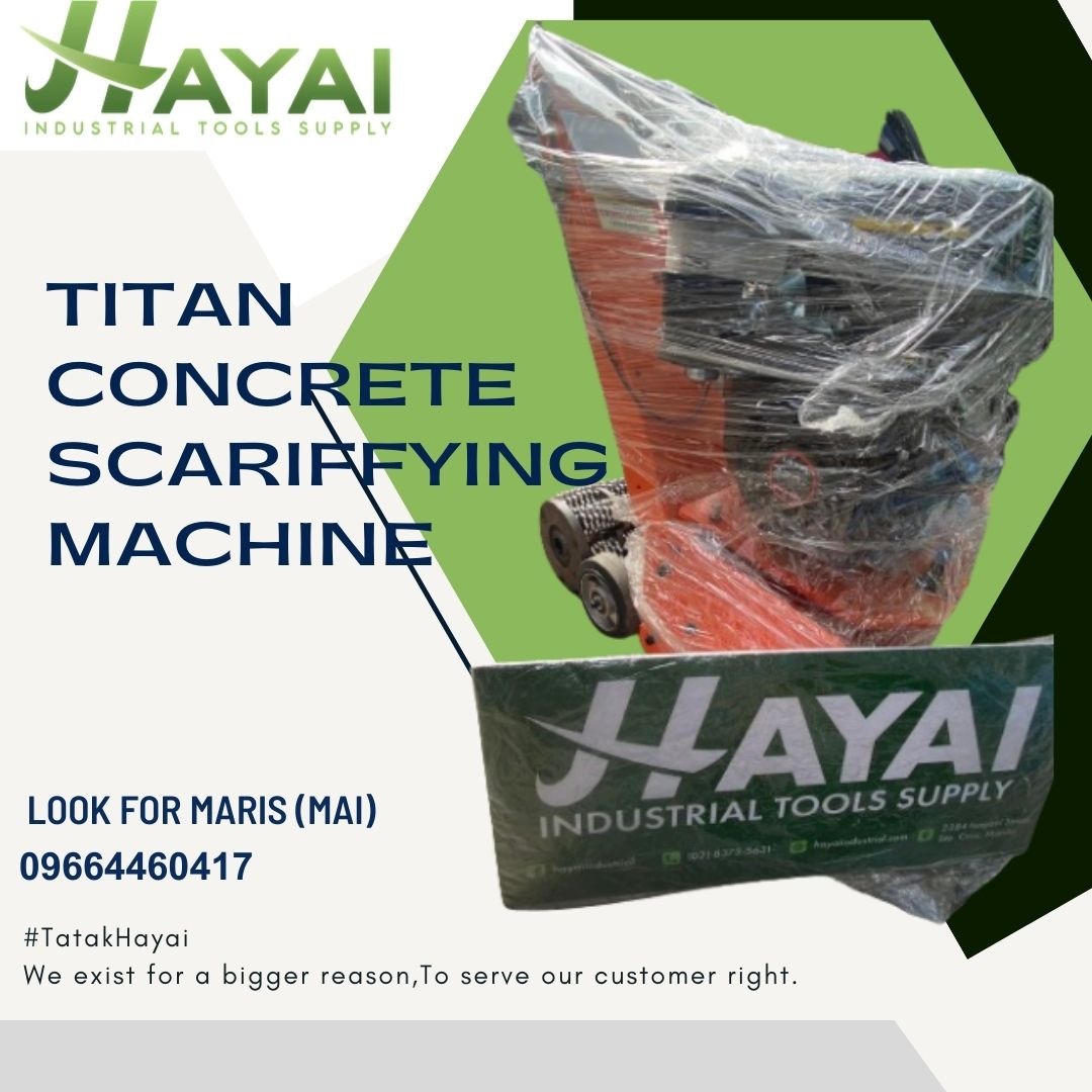 CONCRETE SCARIFYING MACHINE, Commercial & Industrial, Construction ...