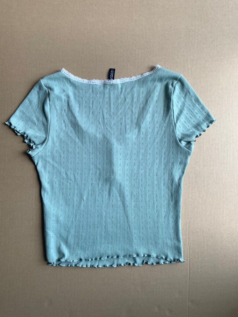coquette shirt, Women's Fashion, Tops, Shirts on Carousell