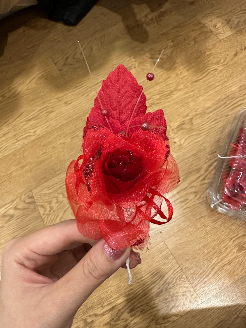 Corsage, bunga semat jas, Desain & Kerajinan Tangan, Barang & Aksesoris ...