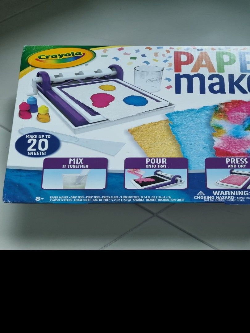 Crayons Paper Making Set, Hobbies & Toys, Stationery & Craft, Occasions ...