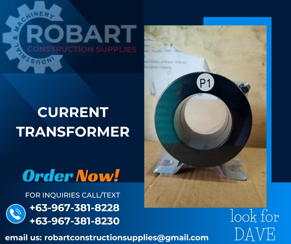 CURRENT TRANSFORMER, Commercial & Industrial, Construction Tools ...