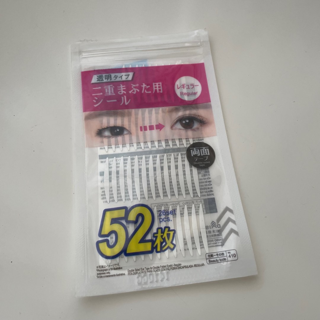 Daiso Double Eyelid Tape, Beauty & Personal Care, Face, Makeup on Carousell