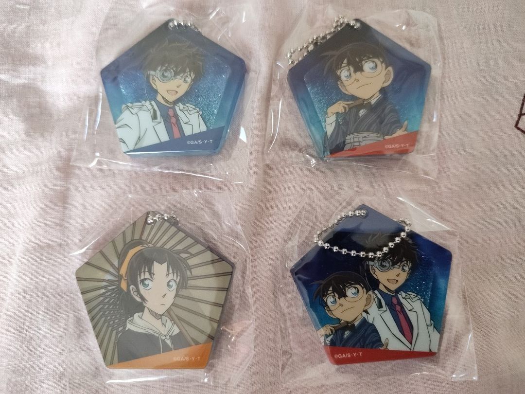 Detective Conan keychains, Hobbies & Toys, Memorabilia & Collectibles ...