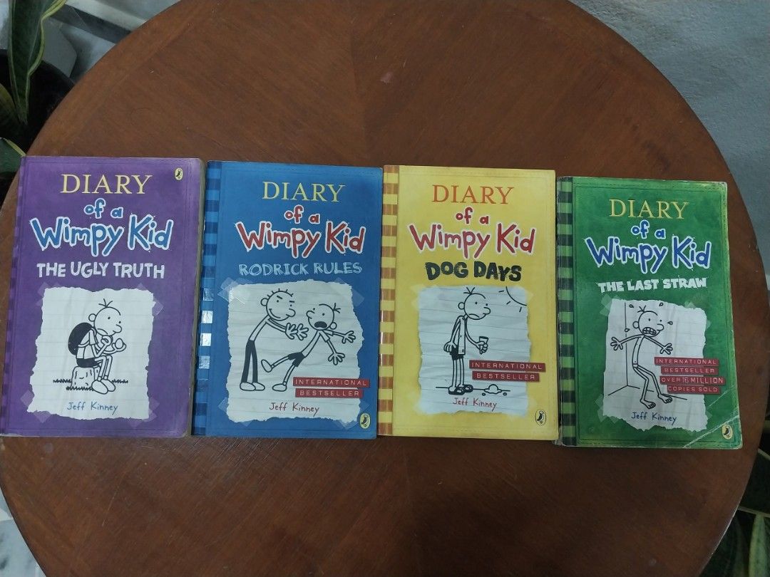 Diary Of A Wimpy Kid Books, Hobbies & Toys, Books & Magazines, Children ...