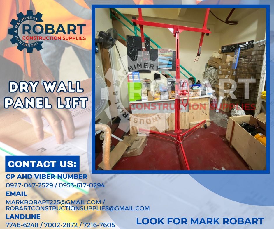 Dry Wall Panel Lift, Commercial & Industrial, Construction Tools ...