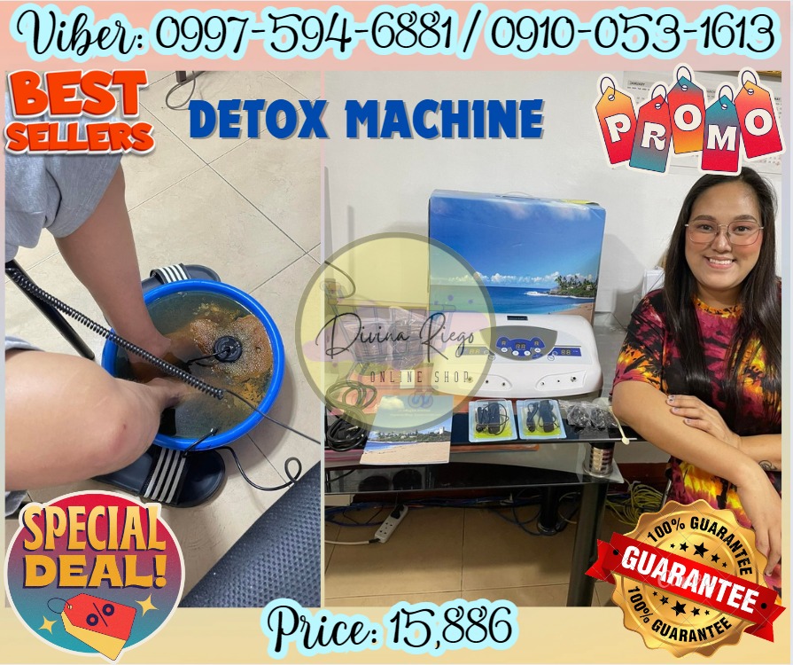 Dual Ion Cell Detox Ionic Foot Bath Spa Cleanse Machine, Beauty ...