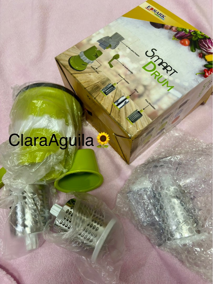 Edmark Smart Drum food processor 3 in 1, TV & Home Appliances, Kitchen ...