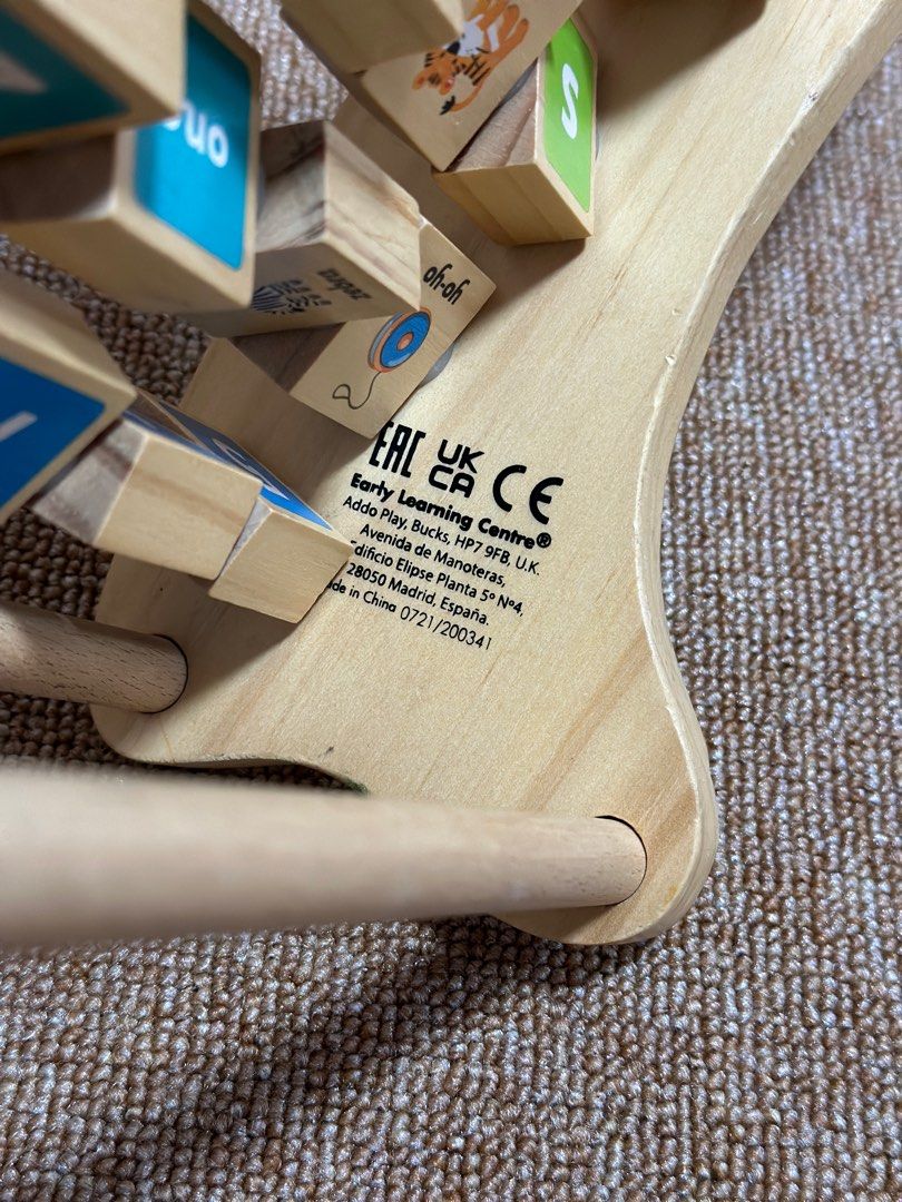 ELC Alphabet Teaching Frame - Mainan Edukasi Kayu Anak sempoa alpabet ...