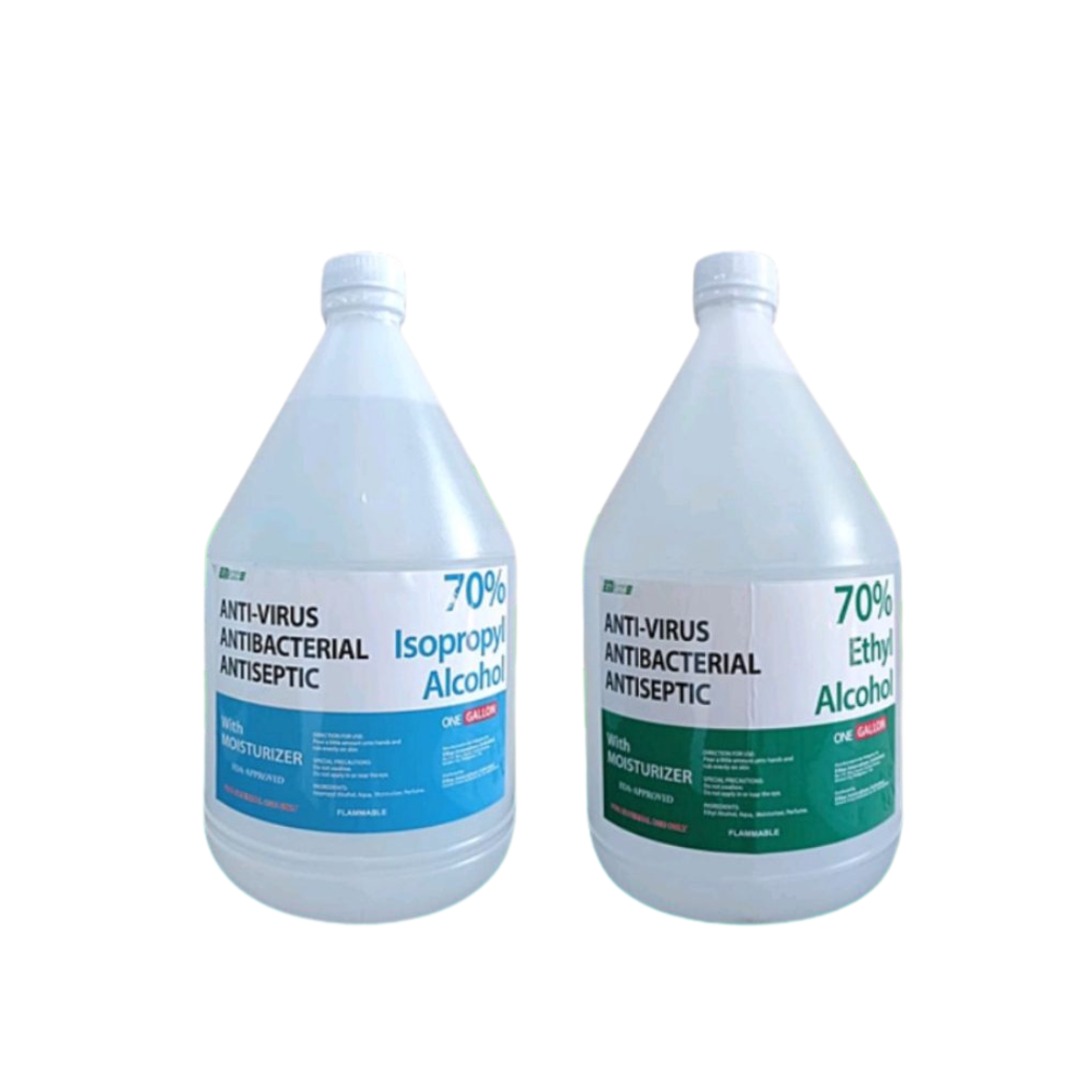 EMAX 70% Isopropyl Ethyl GALLON Alcohol 3.2L, Health & Nutrition ...