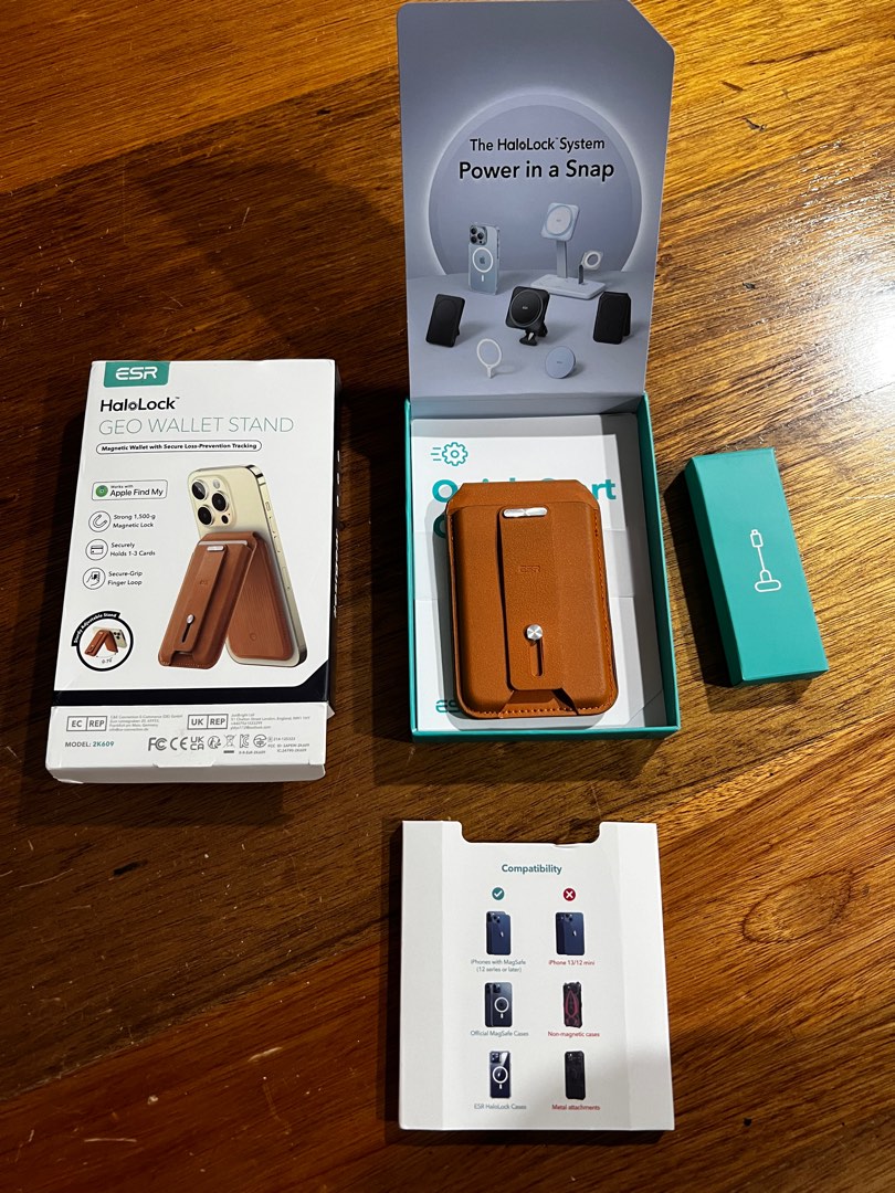 ESR Geo Wallet MagSafe Stand ( Apple Find My Integration), Mobile ...