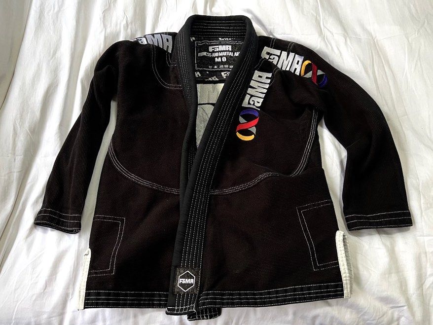 Fast sale - FAMA martial arts BJJ Gi kit size M0, Sports Equipment ...