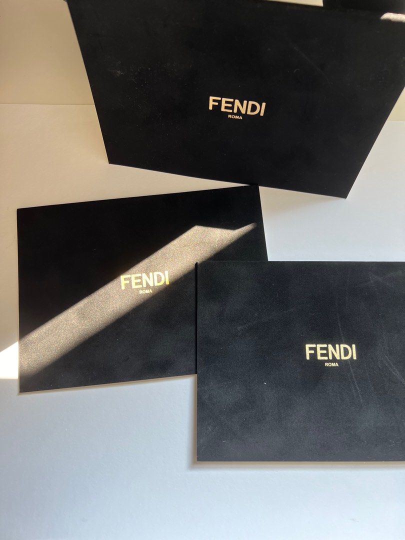 Fendi invitation card holder, Luxury, Accessories on Carousell