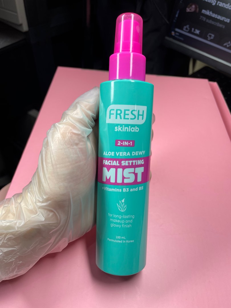 Fresh Skinlab Aloe Vera Dewy Facial Setting Mist, Beauty & Personal ...