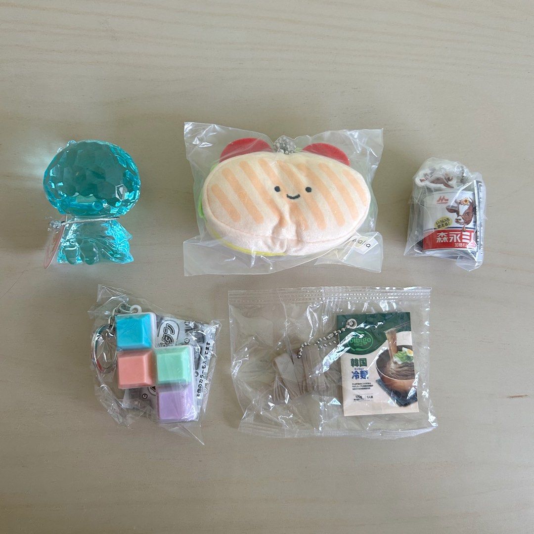 Gachapon Keychains, Hobbies & Toys, Toys & Games on Carousell