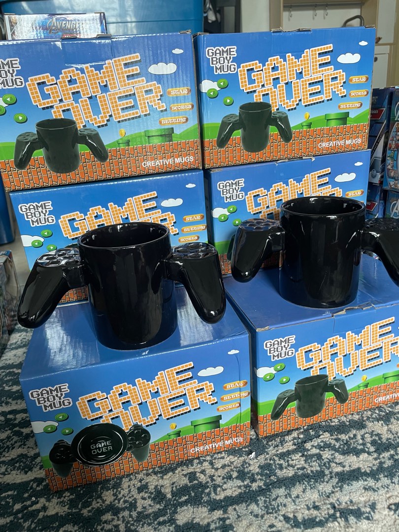 Game Over Controller Mugs, Furniture & Home Living, Kitchenware ...