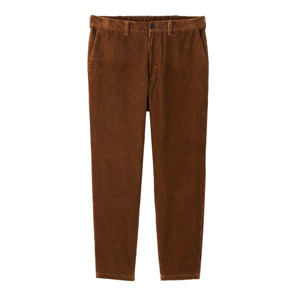 Gu Rust Corduroy Easy Pants, Men's Fashion, Bottoms, Trousers on Carousell