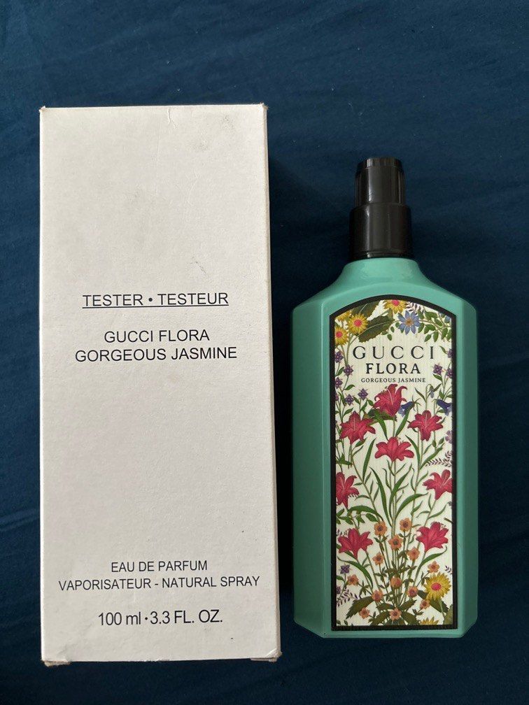 gucci flora gorgeus jasmine tester, Kesehatan & Kecantikan, Parfum ...