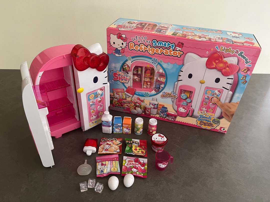 Hello Kitty Smart Refrigerator with box, Hobbies & Toys, Toys & Games ...