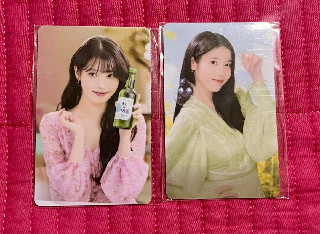 IU X JINRO OFFICIAL PHOTOCARD SET, Photography, Cameras on Carousell