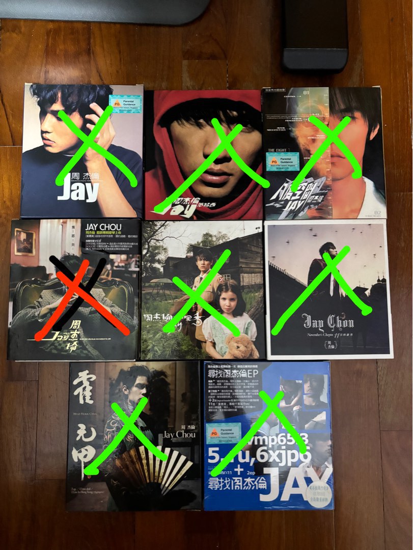 Jay Chou music album/ movies, Hobbies & Toys, Music & Media, CDs & DVDs ...