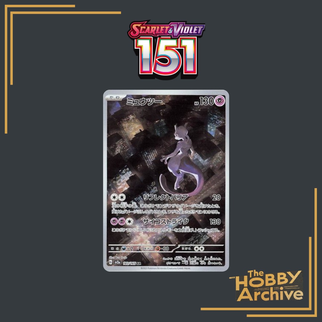 [JPN] Pokemon 151: Mewtwo AR, Hobbies & Toys, Toys & Games on Carousell