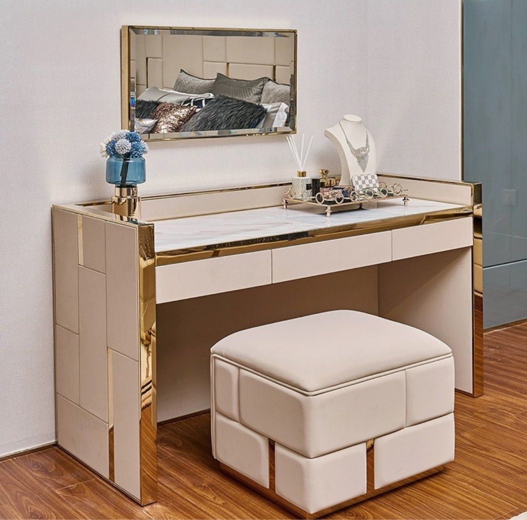 KELLY Modern Luxury Vanity Table, Furniture & Home Living, Furniture ...