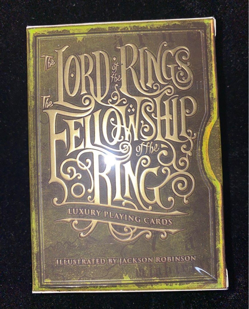 Kings Wild Project Playing Cards - The Lord of the Rings The Fellowship ...