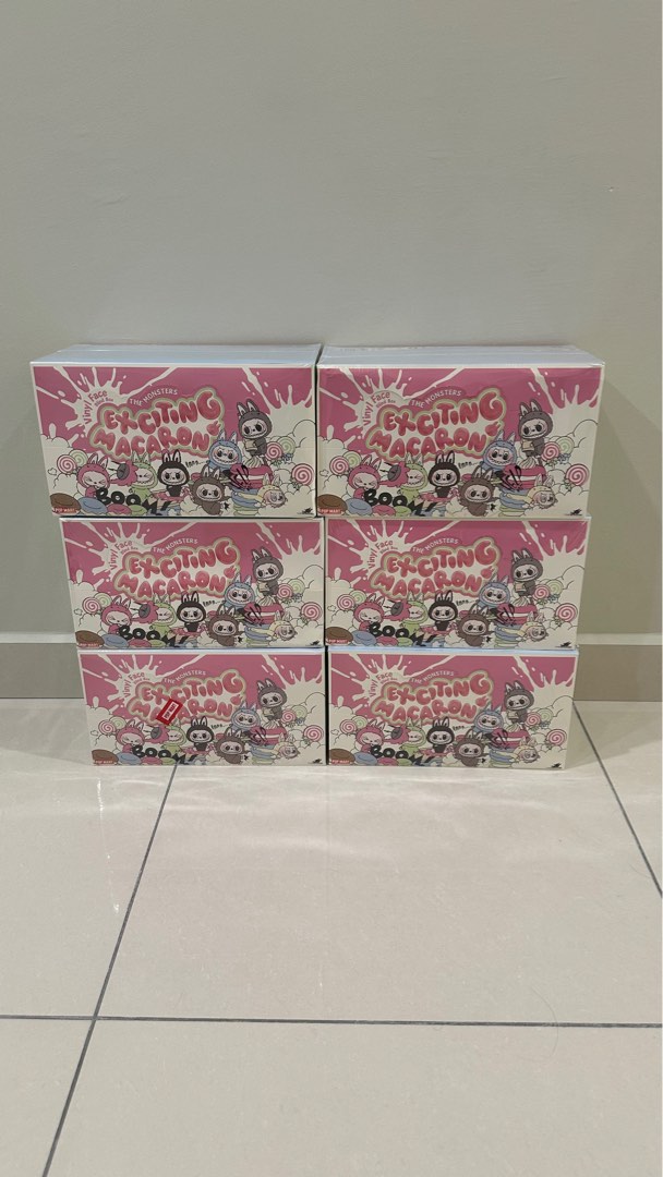 LABUBU MACRON SET FOR SELL, Hobbies & Toys, Toys & Games on Carousell