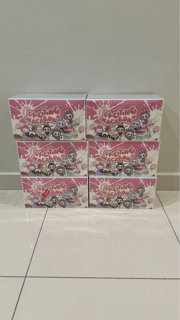 LABUBU MACRON SET FOR SELL, Hobbies & Toys, Toys & Games on Carousell