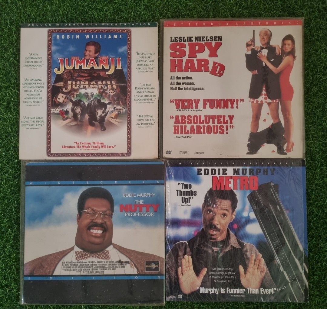 Laser disc movie, Hobbies & Toys, Music & Media, CDs & DVDs on Carousell