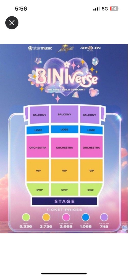 LF BINIVERSE TICKET MANILA DAY 3, Announcements on Carousell LF BINIVERSE TICKET MANILA DAY 3, Announcements on Carousell