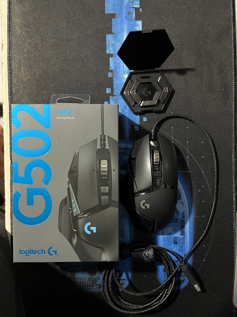 Logitech G502 Hero + Gaming Keyboard, Computers & Tech, Parts ...