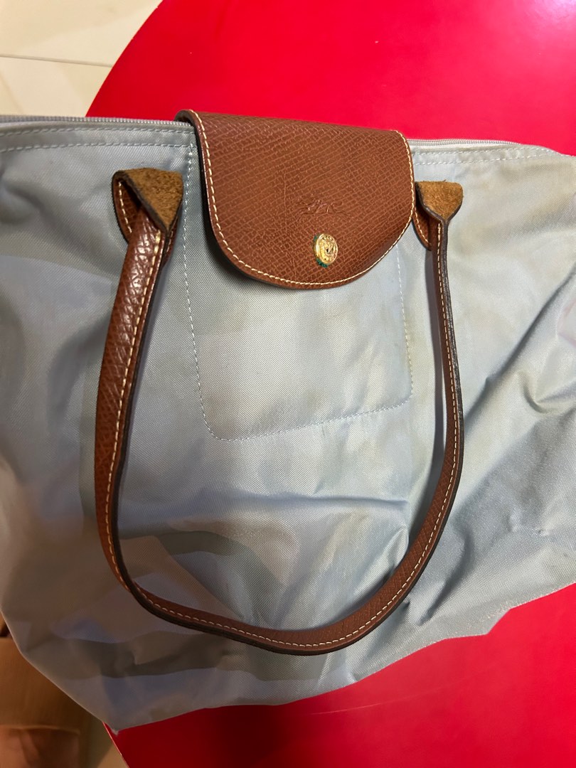 Longchamp Light blue bag, Luxury, Bags & Wallets on Carousell