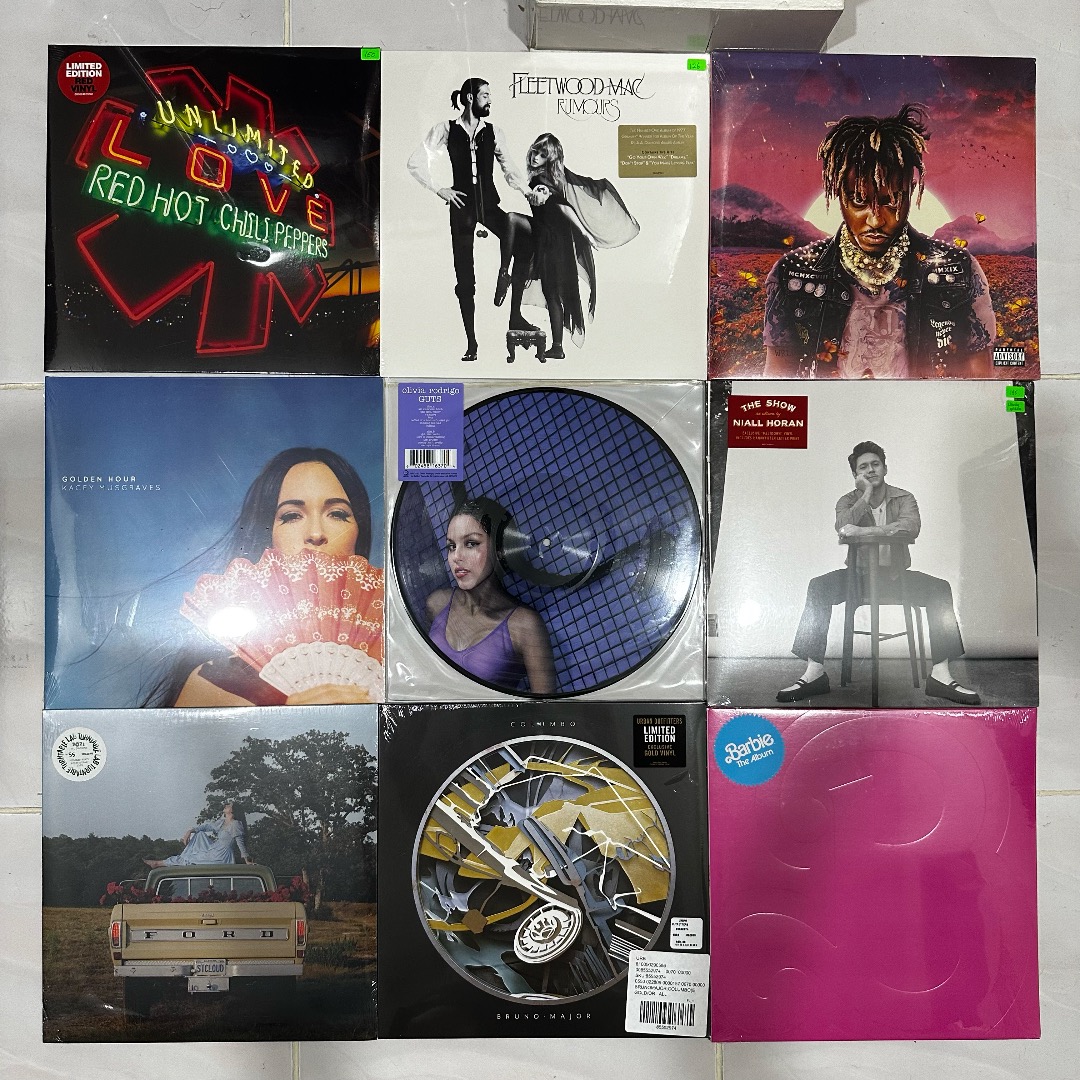 [LP] *SALE* Olivia Rodrigo/Barbie/Red Hot Chilli Peppers/Fleetwood Mac ...